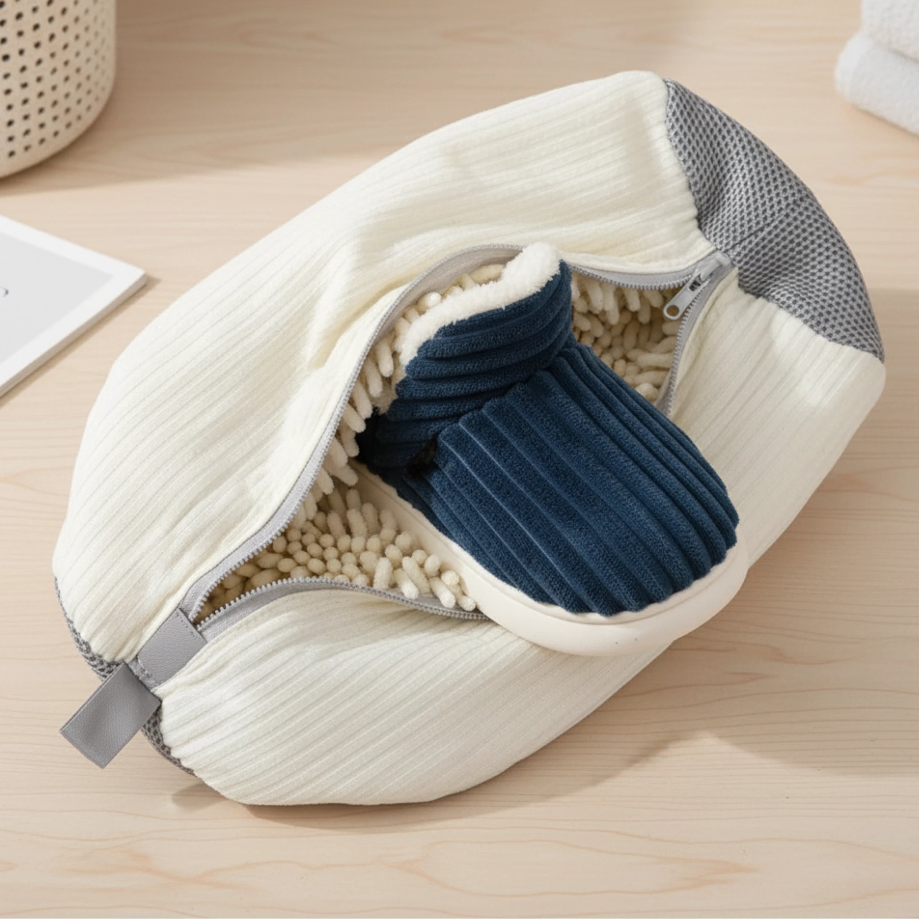 Machine Washable Slippers Bag – Pluffi Slippers